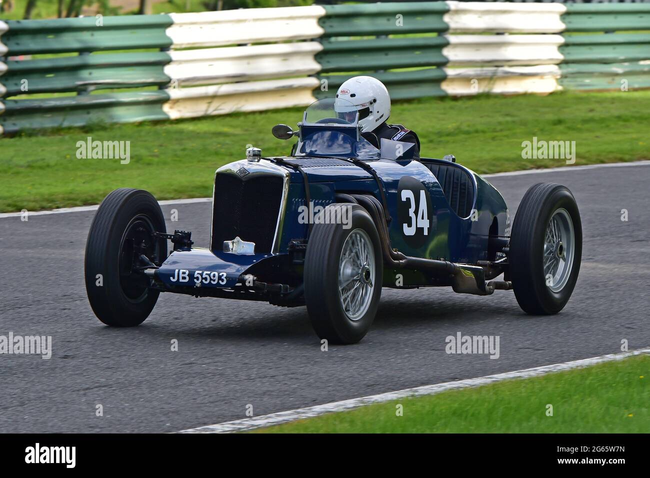 Mike James, Riley 12/4 Sprite replica, Allcomers Scratch Race for Pre ...