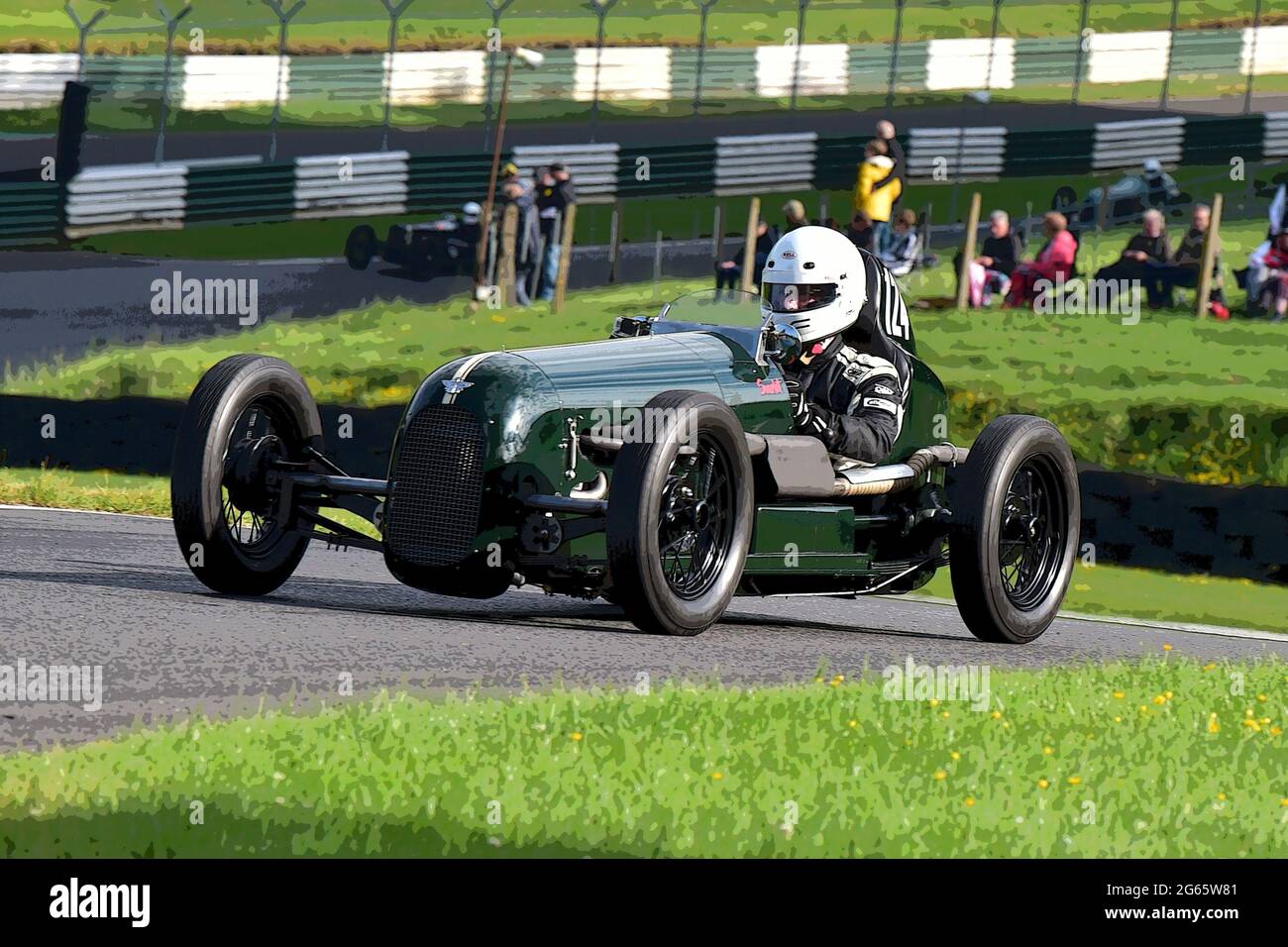 Simon Gallon, Austin 7, Allcomers Scratch Race for Pre-War Cars, VSCC ...