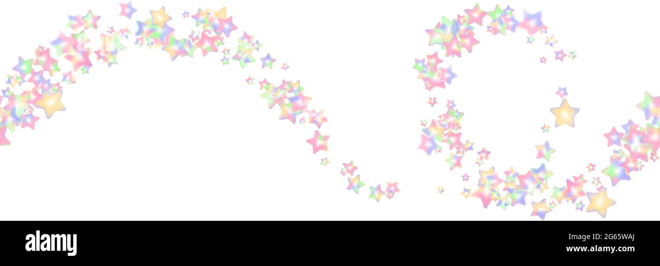 Sprinkle realistic with grains star shaped. Seamless pattern colorful ...