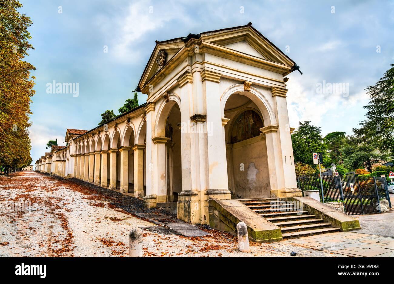 Arcades of Mount Berico in Vicenza, Italy Stock Photo - Alamy