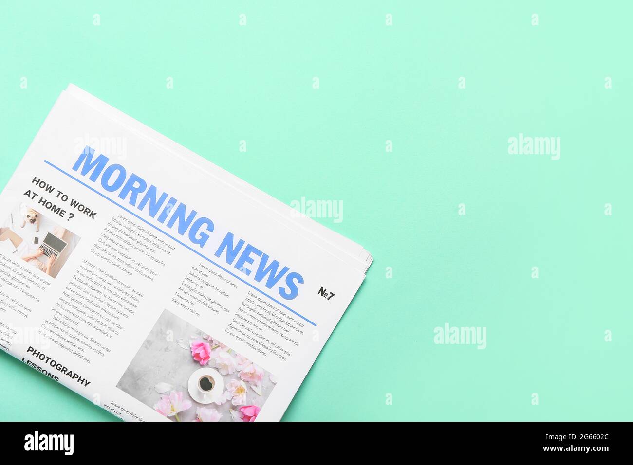 Newspaper article template hi-res stock photography and images - Alamy