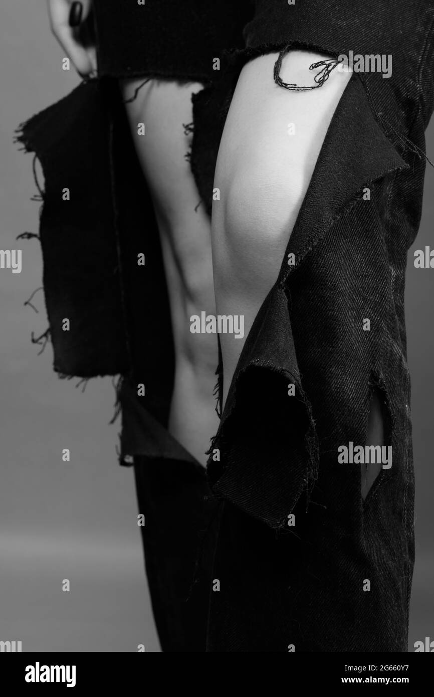 Beautiful fabric background in Black and White Stock Photos & Images ...