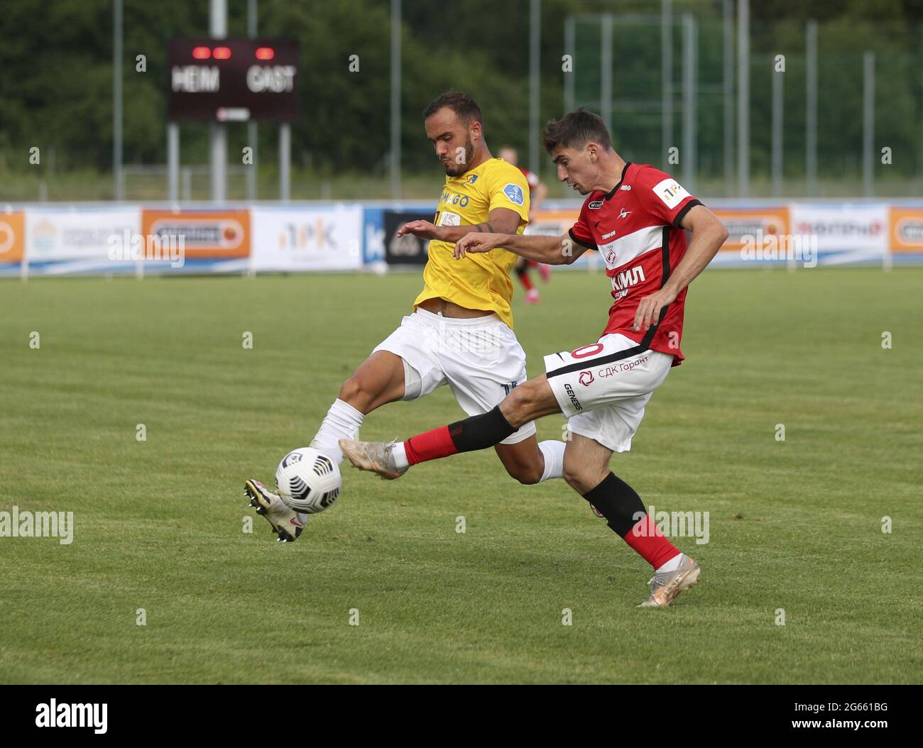 VILLACH, AUSTRIA, JULE 2, 2021. FC Spartak Training Camp in Austria ...