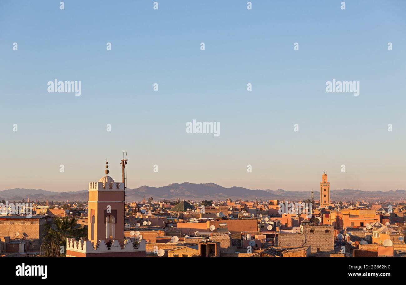 Marrakesh skyline hi-res stock photography and images - Alamy