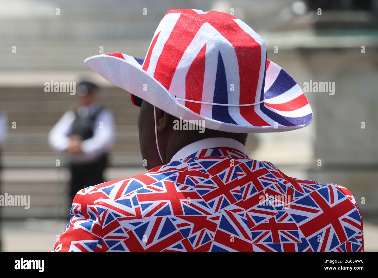 Black British Patriot Stock Photo - Alamy