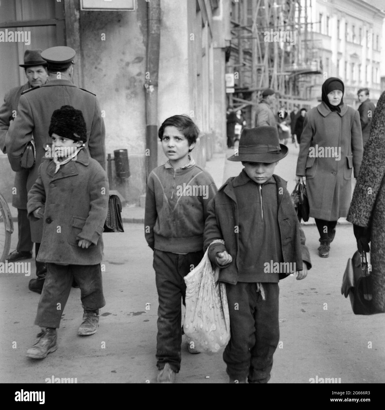 Romanian orphans hi-res stock photography and images - Alamy