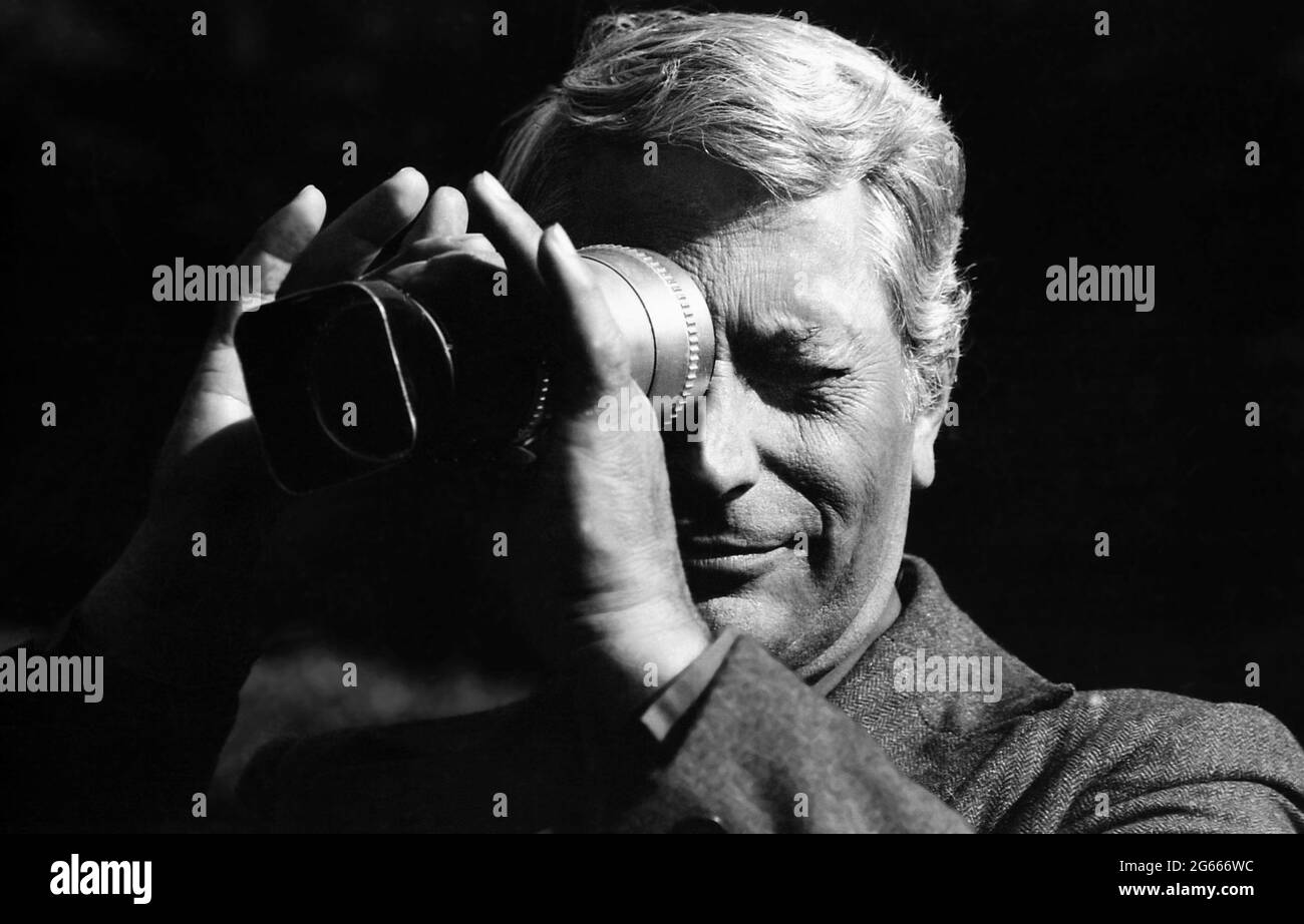 Portrait of the Romanian artist Ion Pacea (1924-1999). Approx. 1979 ...