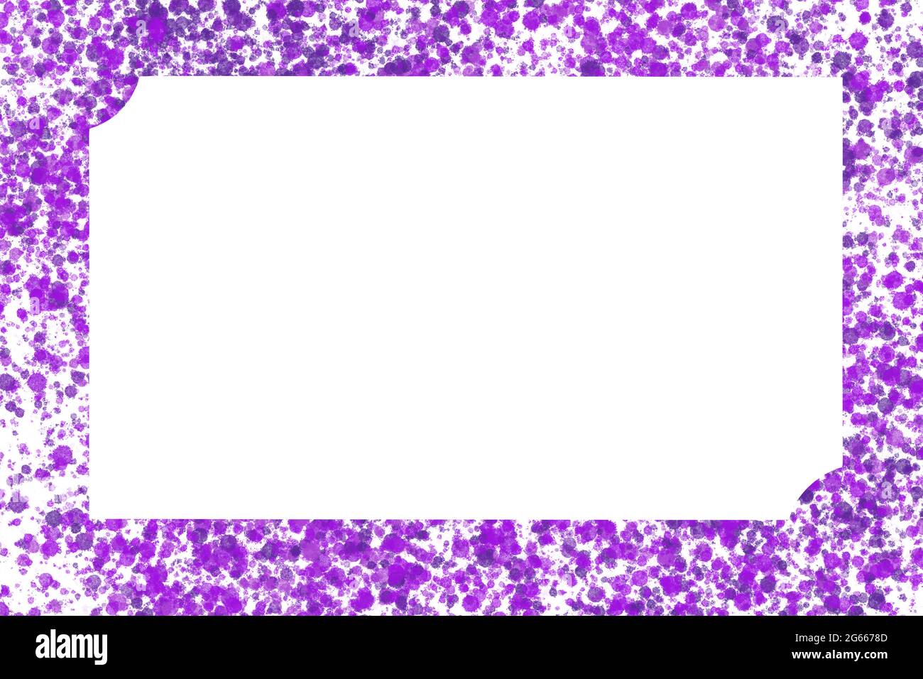 Purple Sparkle Border