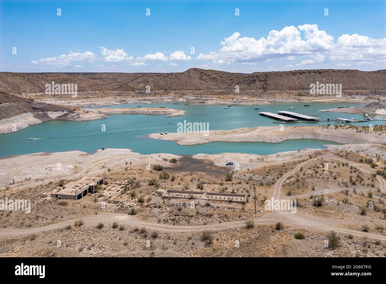 Truth or Consequences, New Mexico - The Elephant Butte reservoir on the ...