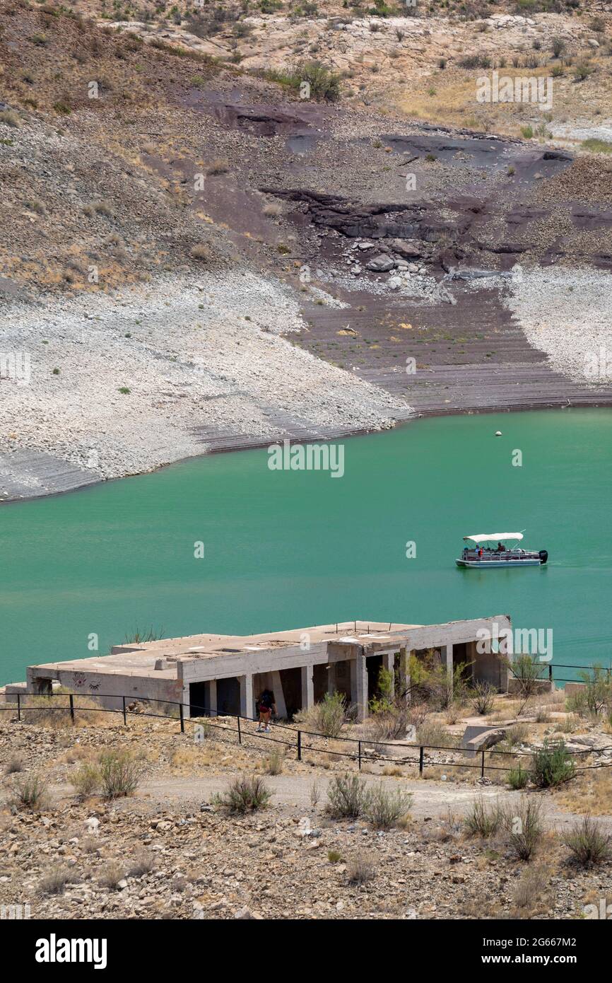 Truth or Consequences, New Mexico - The Elephant Butte reservoir on the ...