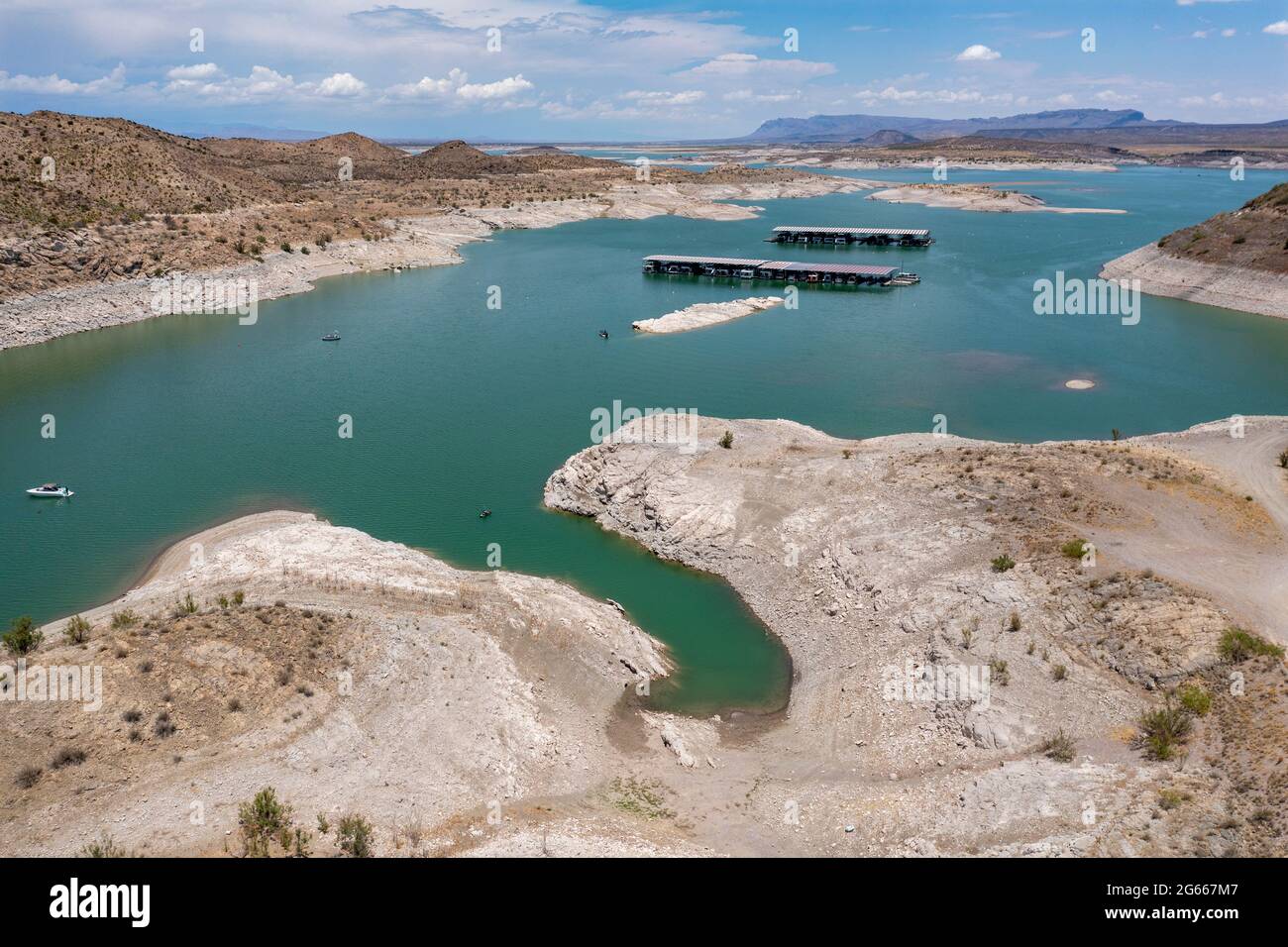 Truth or Consequences, New Mexico - The Elephant Butte reservoir on the ...