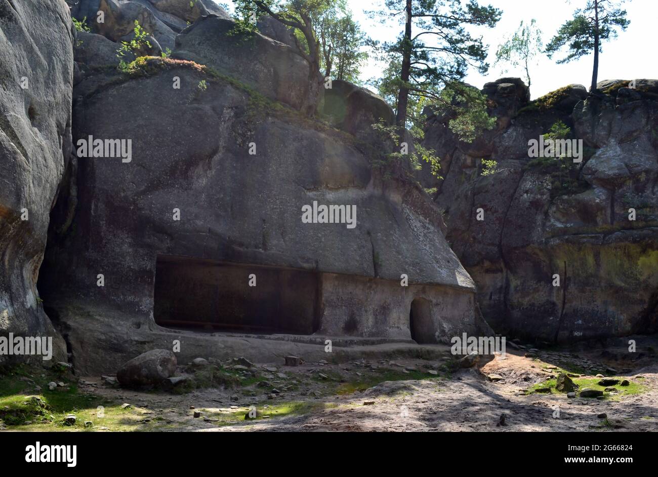 The Rocks of Dovbush Stock Photo - Alamy