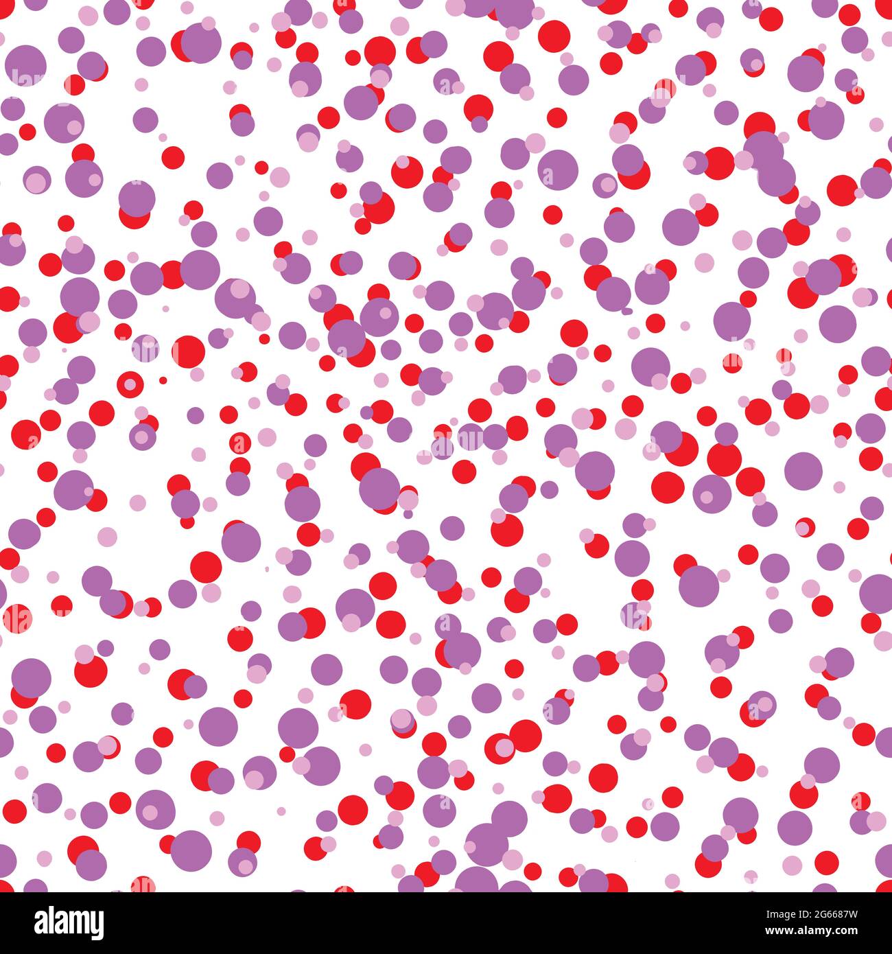 Red And White Polka Dots Template