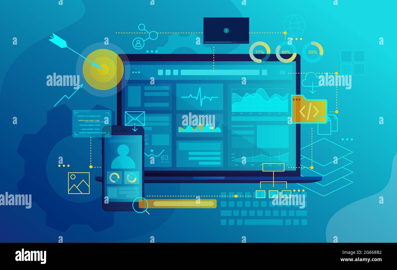 Analytical engine Stock Vector Images - Alamy