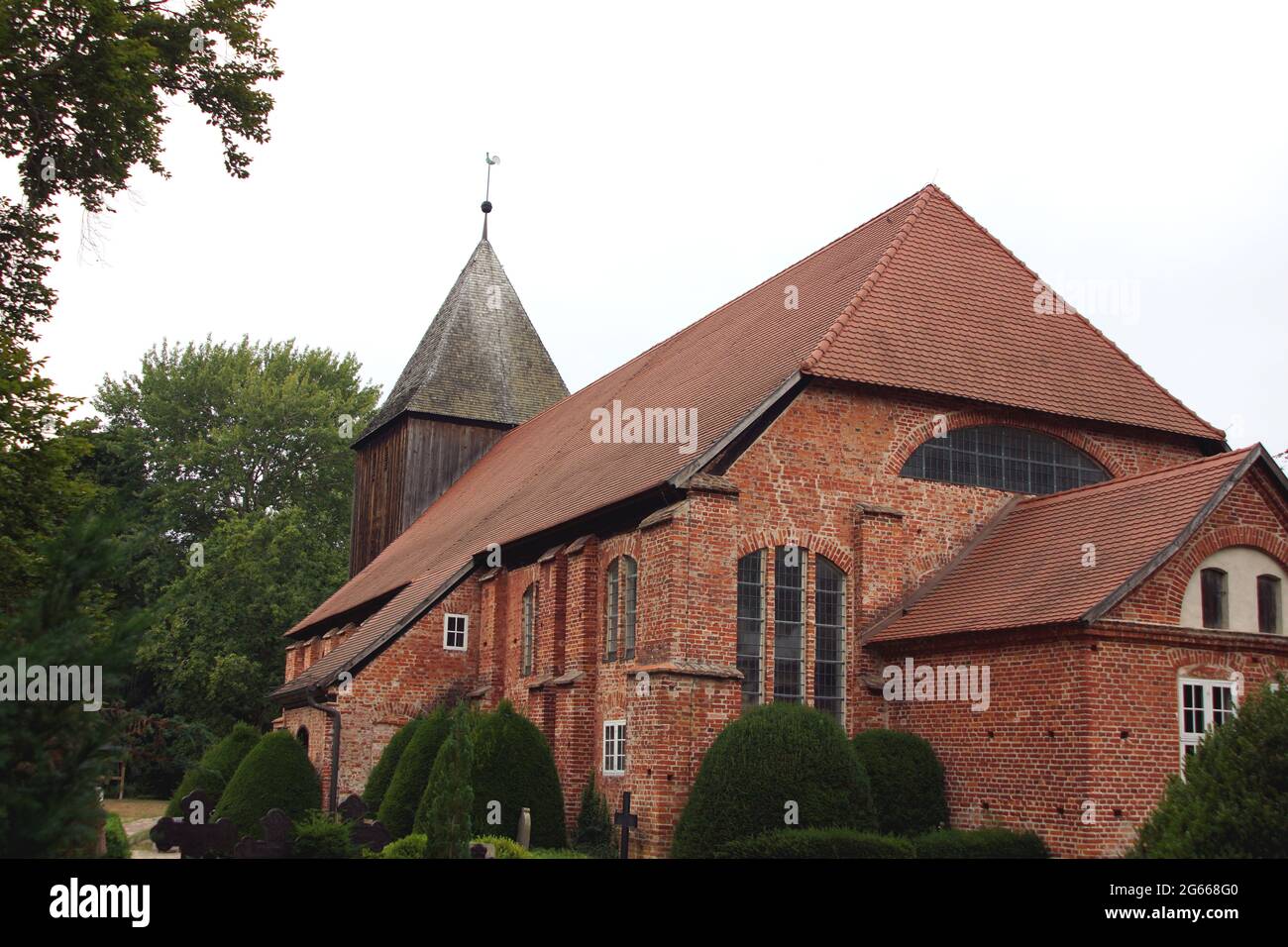 Church in Prerow Stock Photo - Alamy
