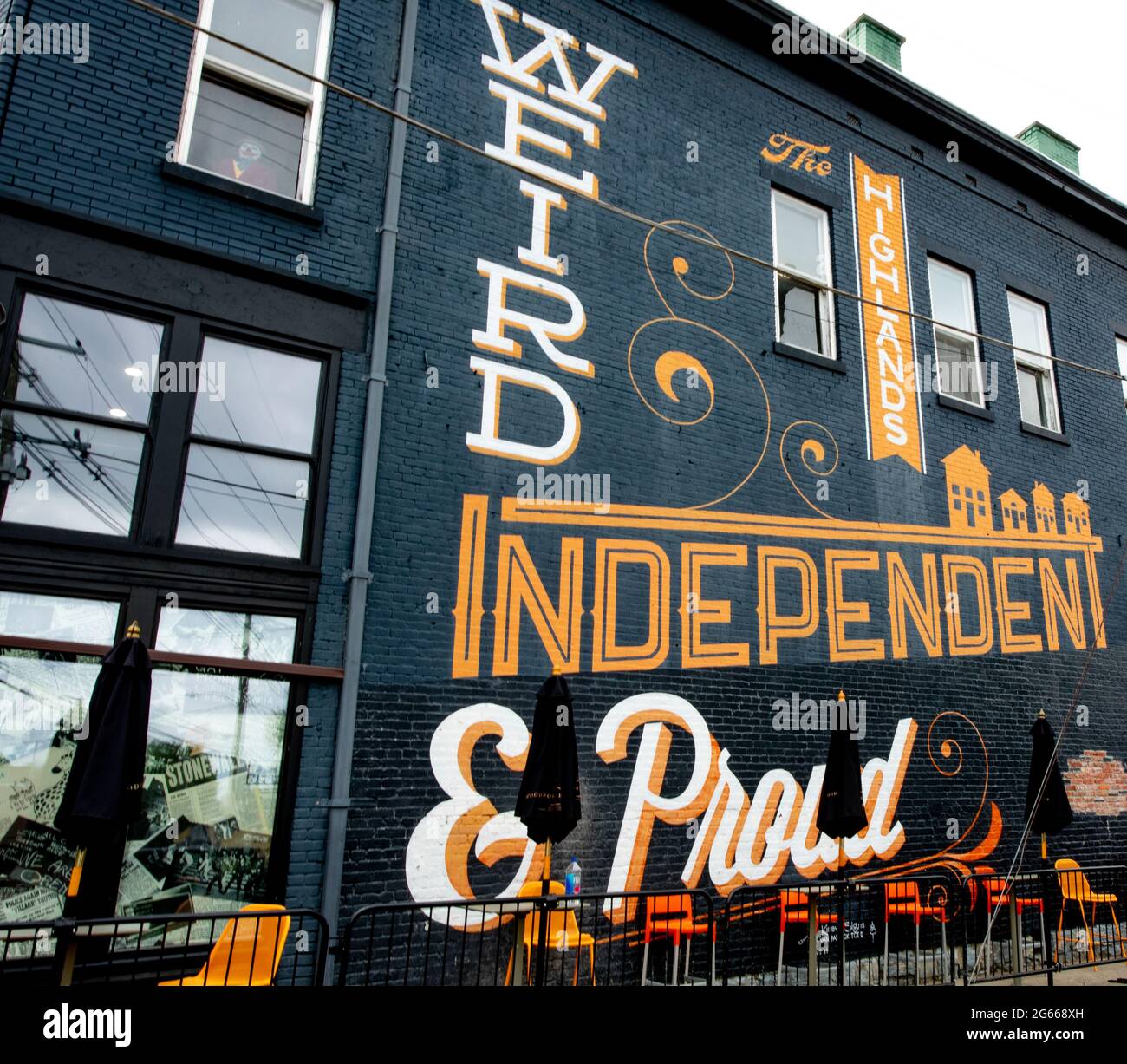 Louisville, KY Mural Stock Photo - Alamy