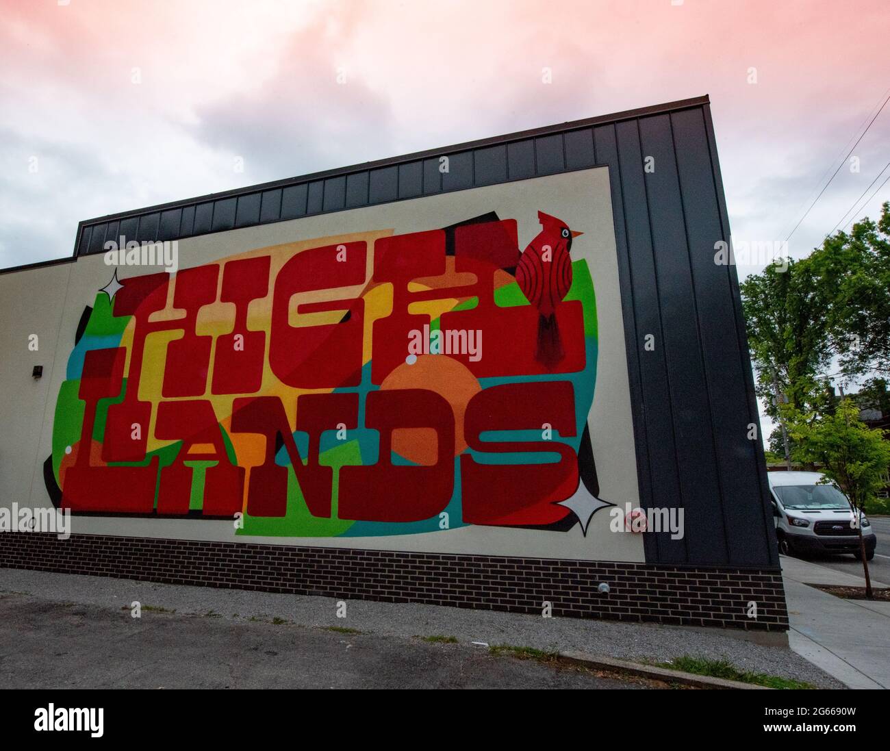 Louisville, KY Mural Stock Photo - Alamy