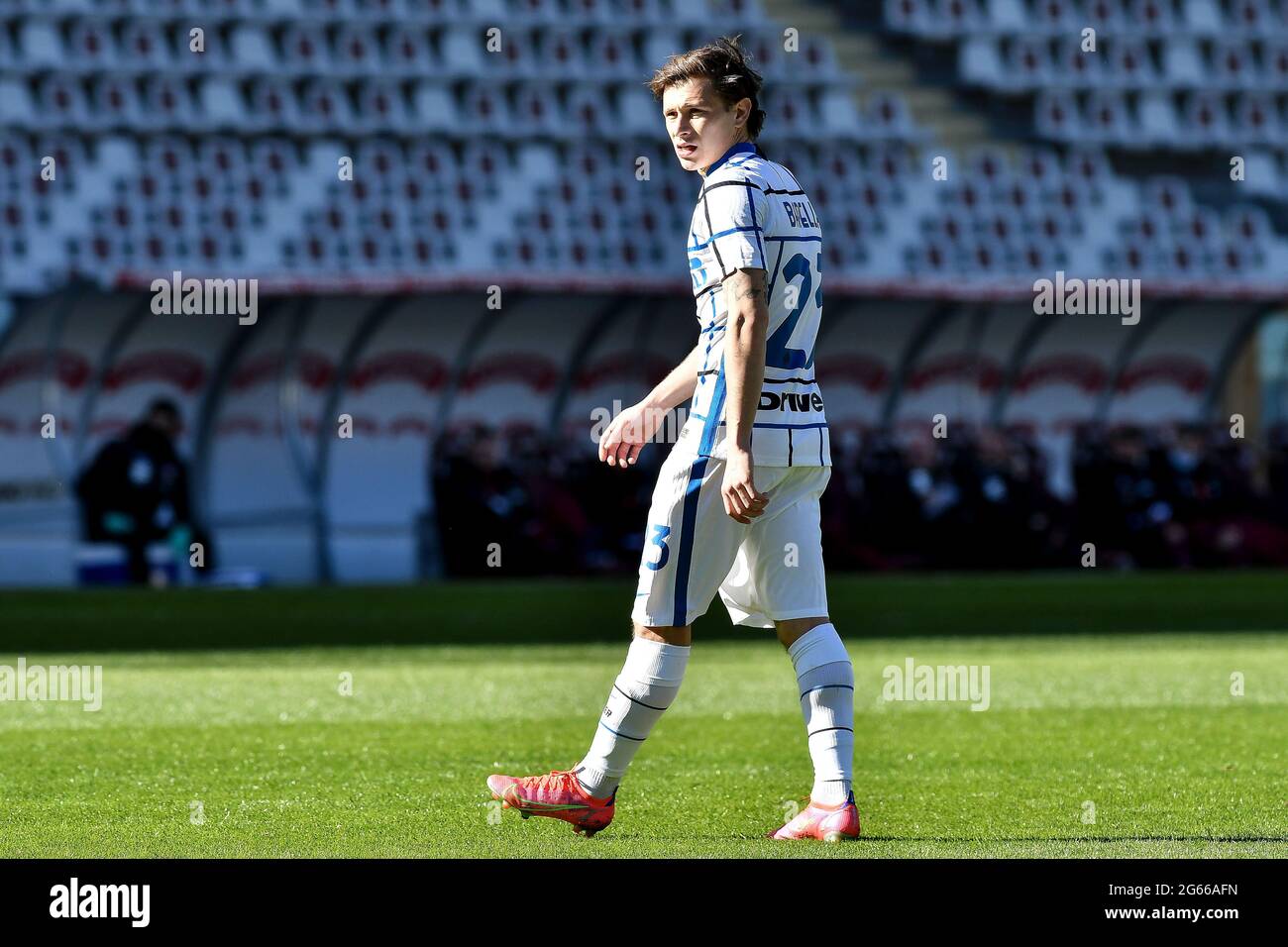 Nicolo Barella of FC Internazionale during the Serie A 2020/21 season ...