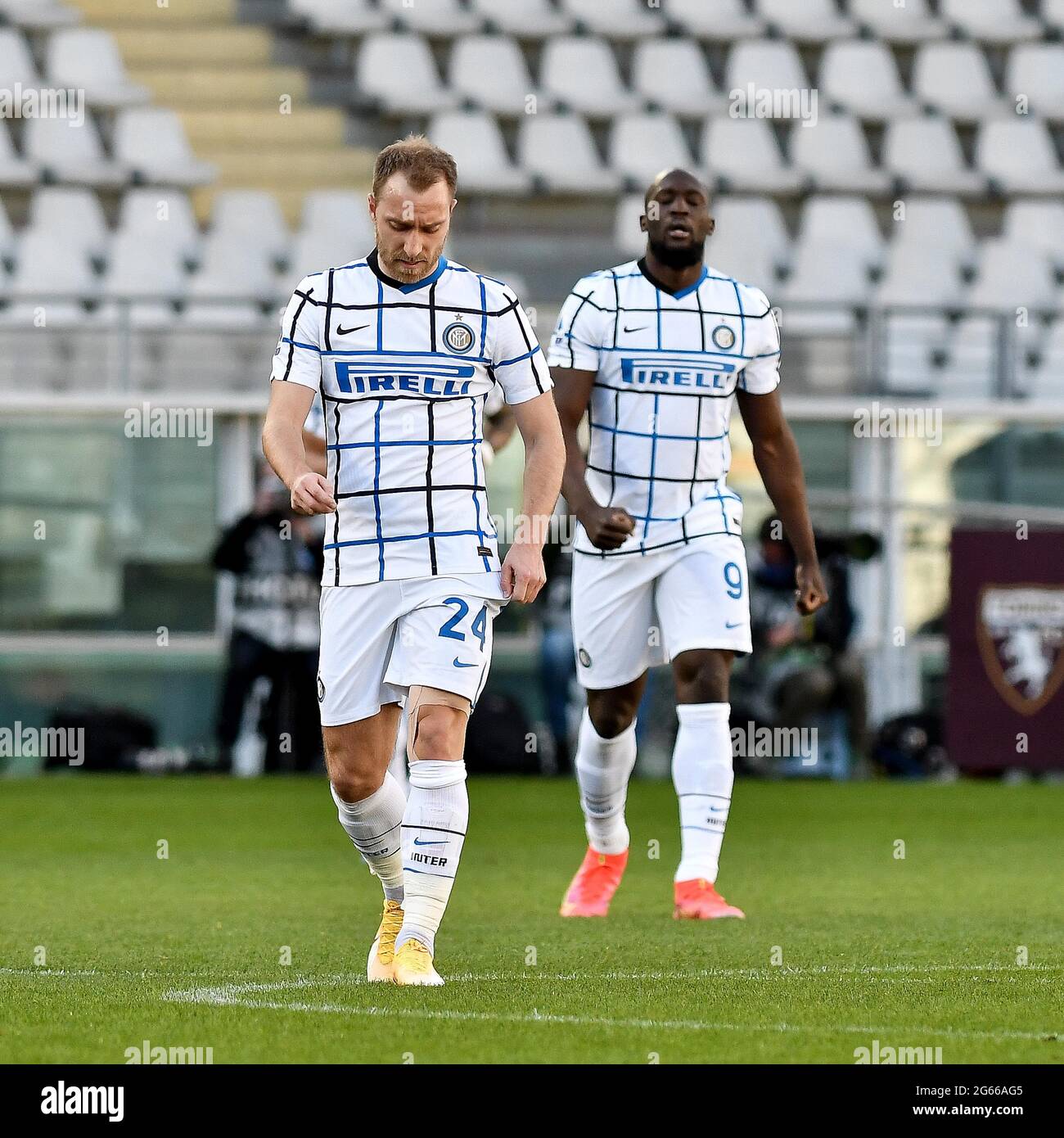 Christian Eriksen of FC Internazionale during the Serie A 2020/21 ...