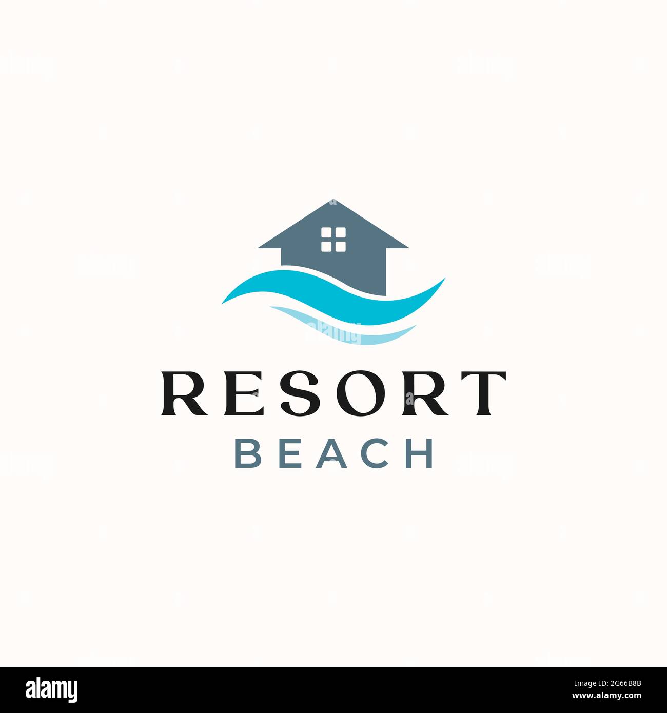 Resort spring Stock Vector Images - Alamy