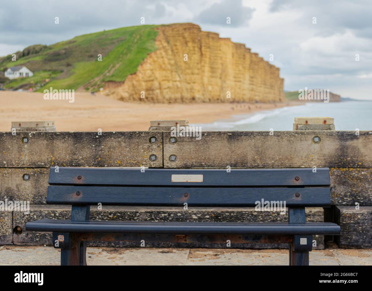Famous cliffs at West Bay, Dorset Stock Photo - Alamy