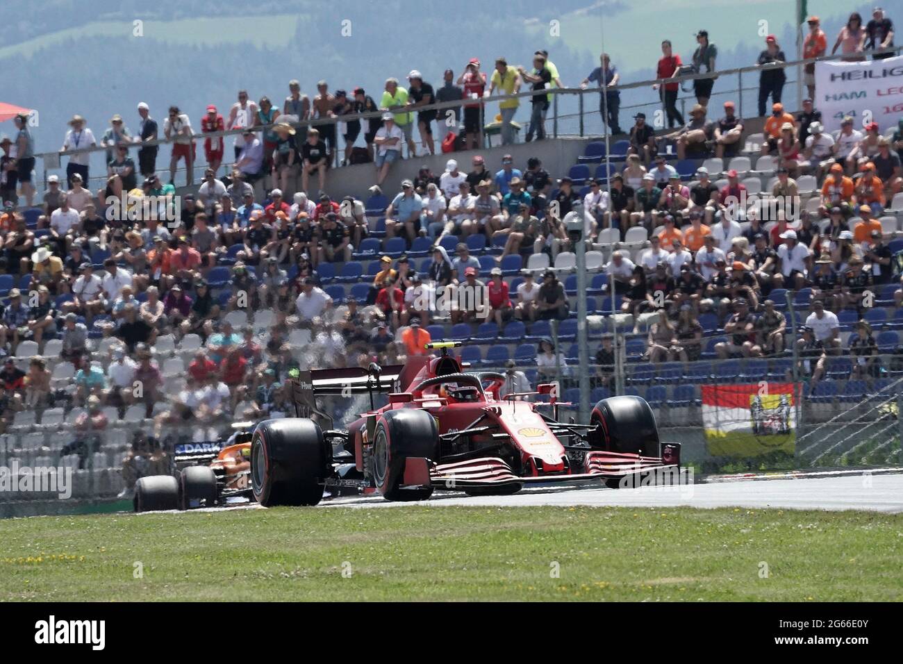 July 3rd, 2021, Red Bull Ring, Spielberg, Formula 1 BWT Grosser Preis von Osterreich 2021, in ...