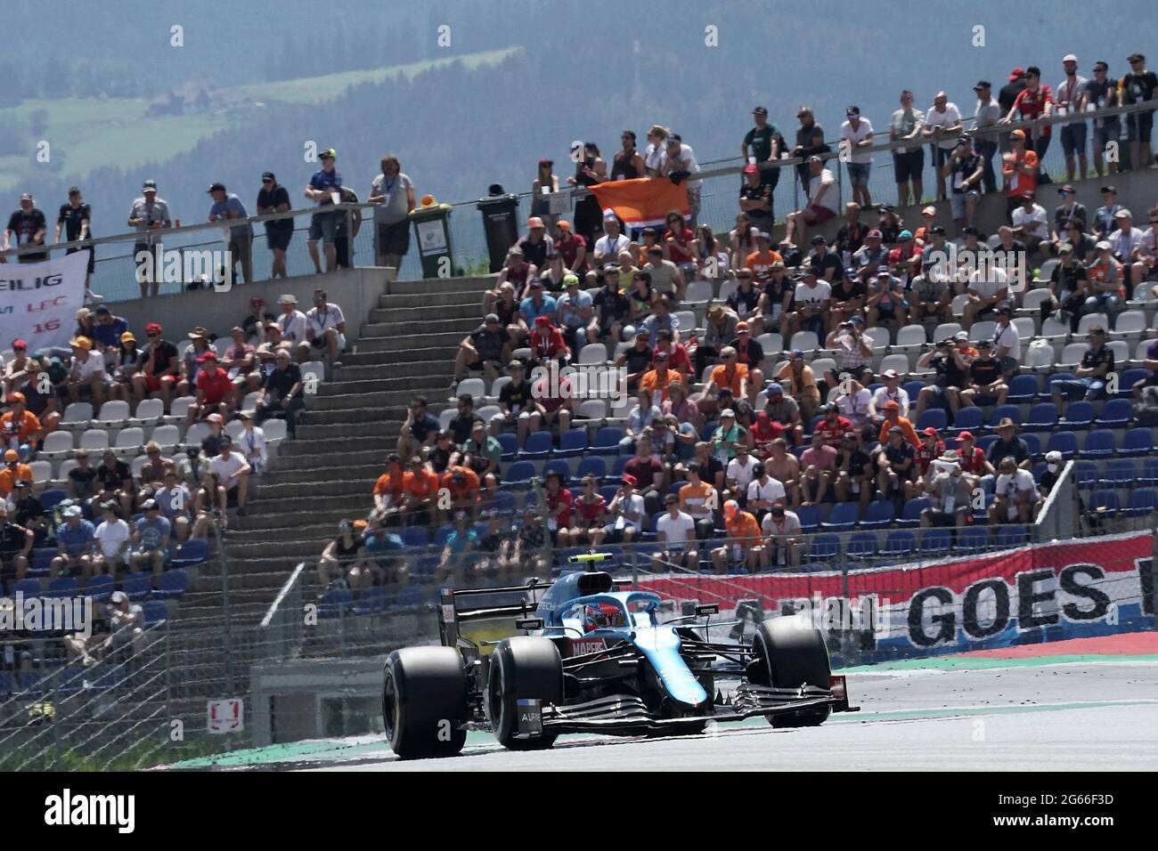 July 3rd, 2021, Red Bull Ring, Spielberg, Formula 1 BWT Grosser Preis von Osterreich 2021, in ...