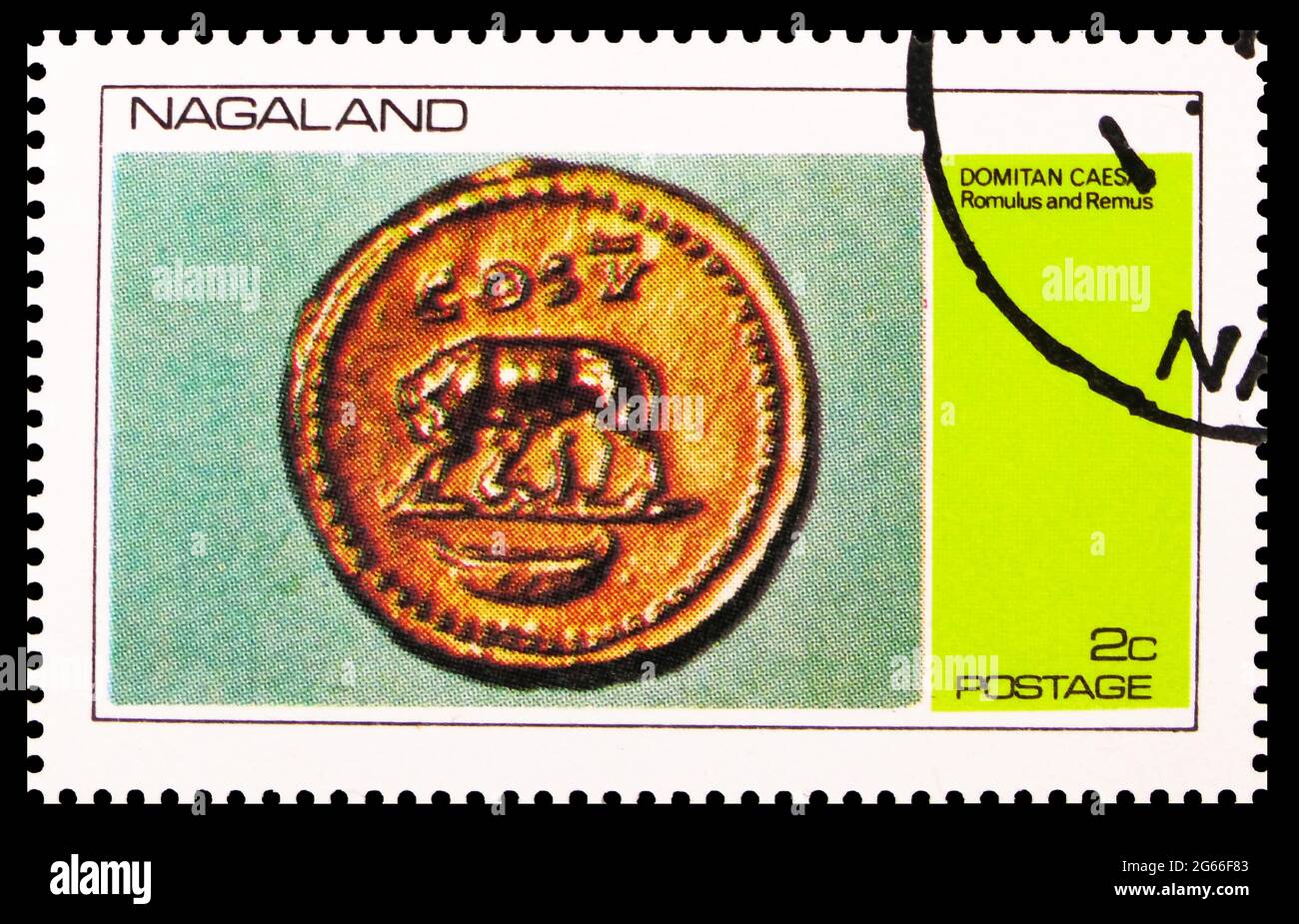 MOSCOW, RUSSIA - MARCH 22, 2020: Postage stamp printed in Cinderellas ...