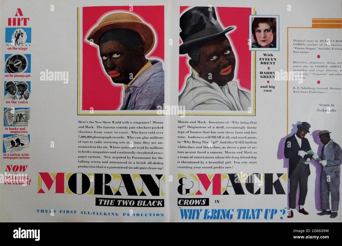 Promotional Artwork for CHARLES MORAN and GEORGE MACK (The Two Black ...