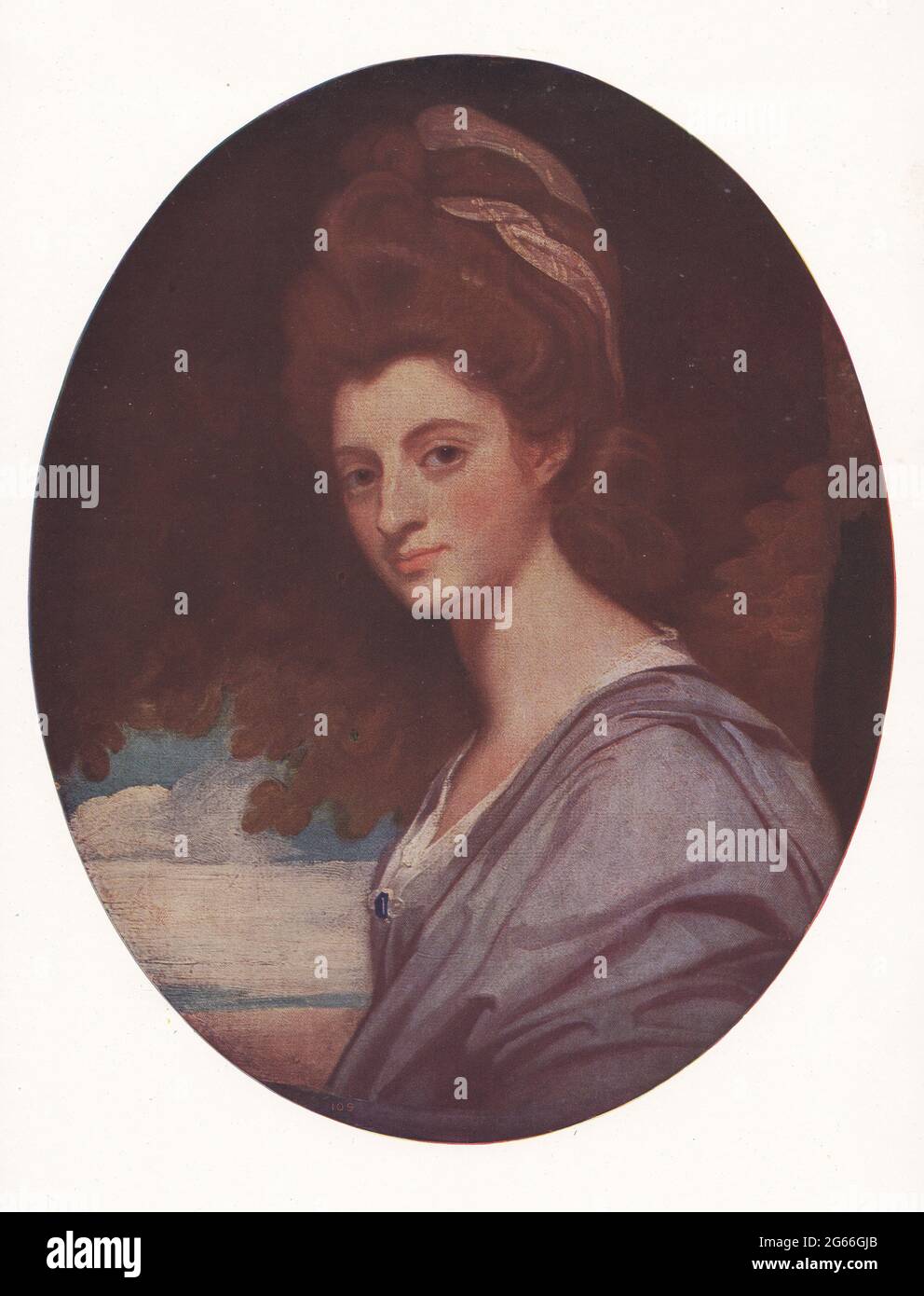 Lady Craven by George Romney Stock Photo - Alamy