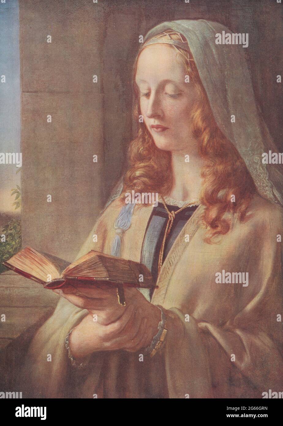 Beautiful maiden painting hi-res stock photography and images - Alamy