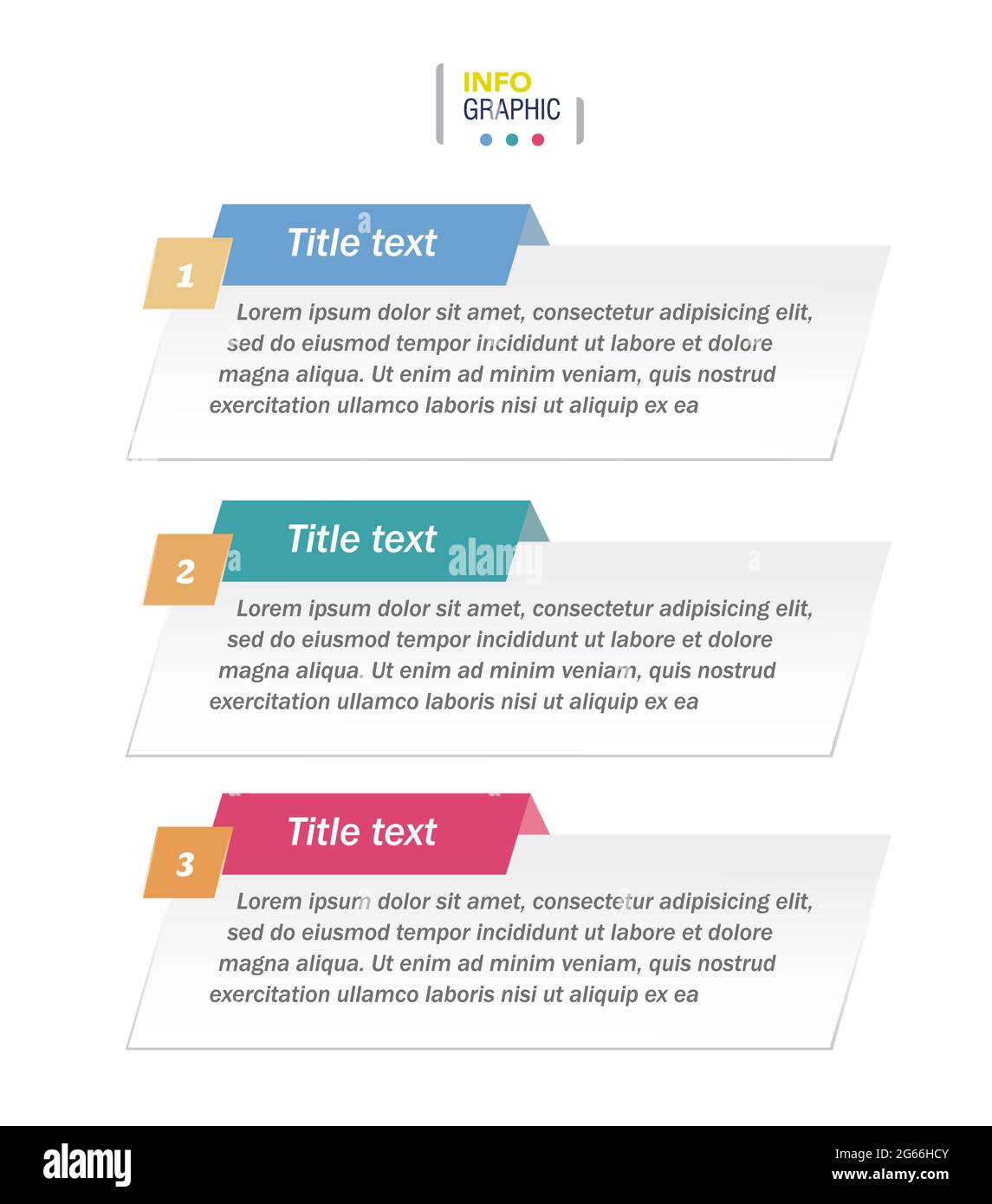 Template infographic steps 3 hi-res stock photography and images - Alamy