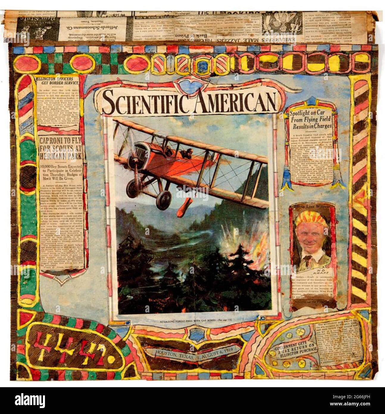 Creative photo collage work Cut Out Stock Images & Pictures - Alamy