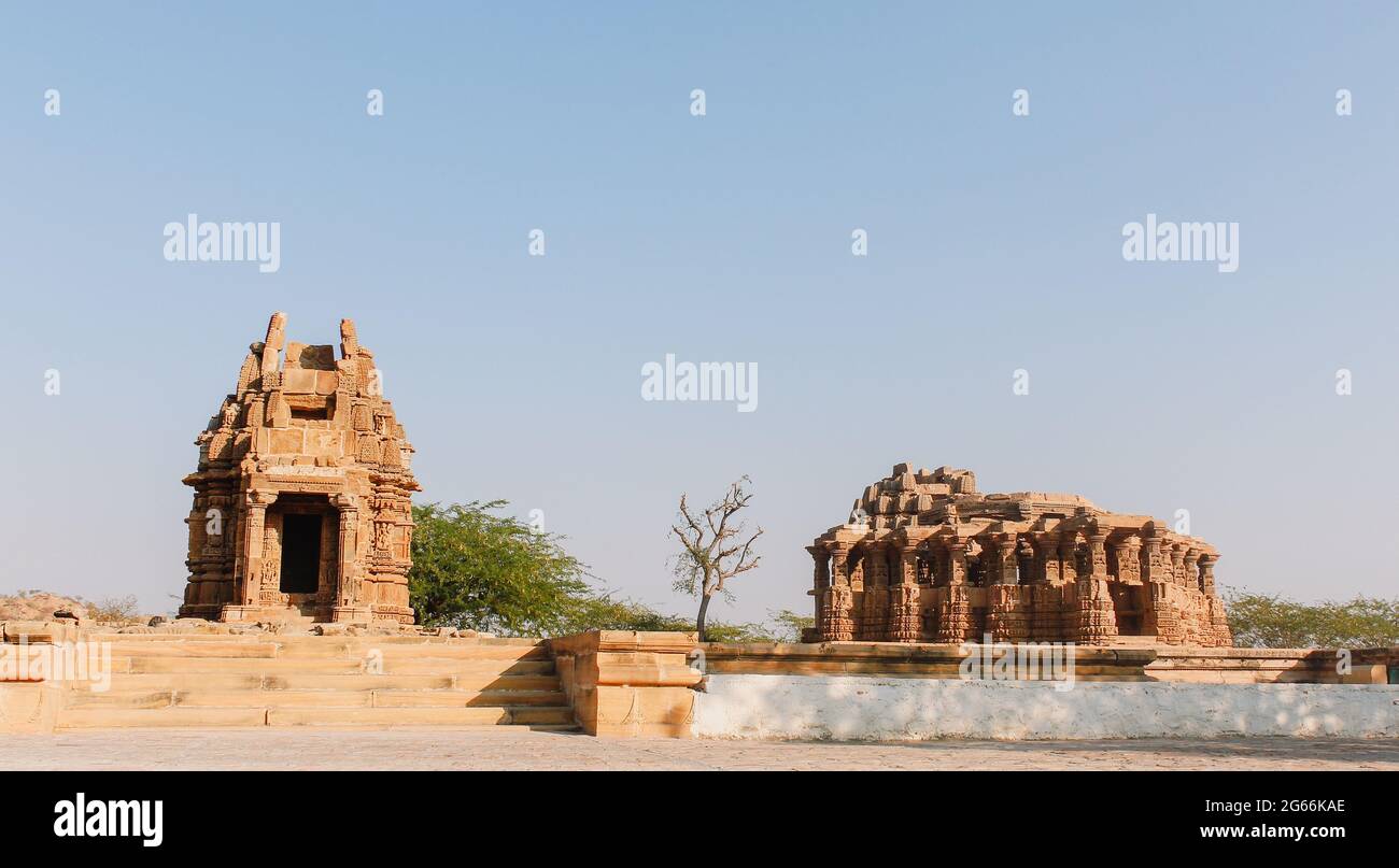 Kiradu Temple Heritage Site Barmer Stock Photo - Alamy
