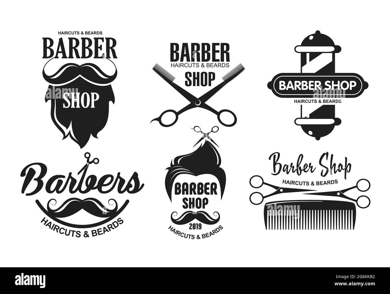 Barbershop Logo Vector