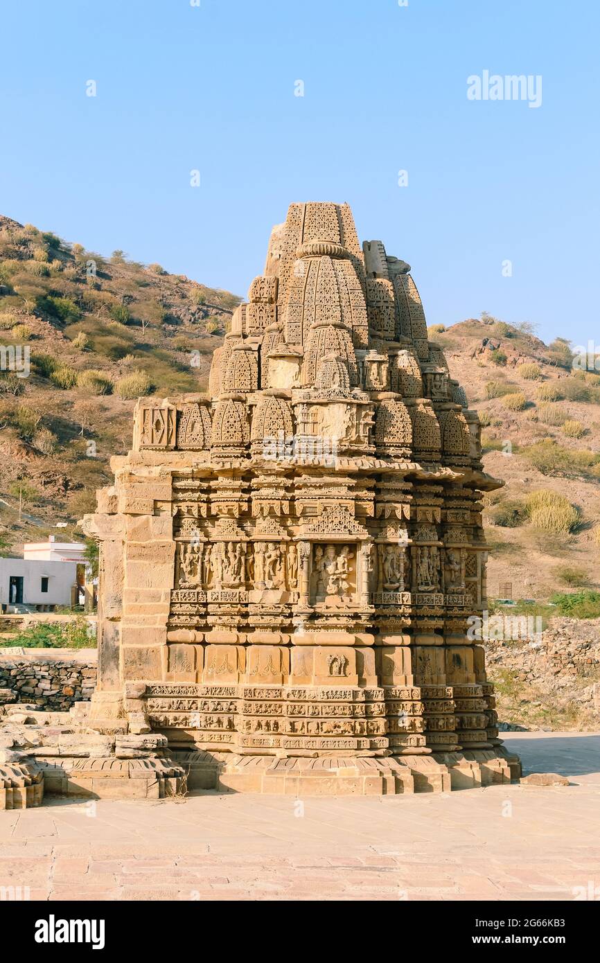 Kiradu Temple Heritage Site Barmer Stock Photo - Alamy