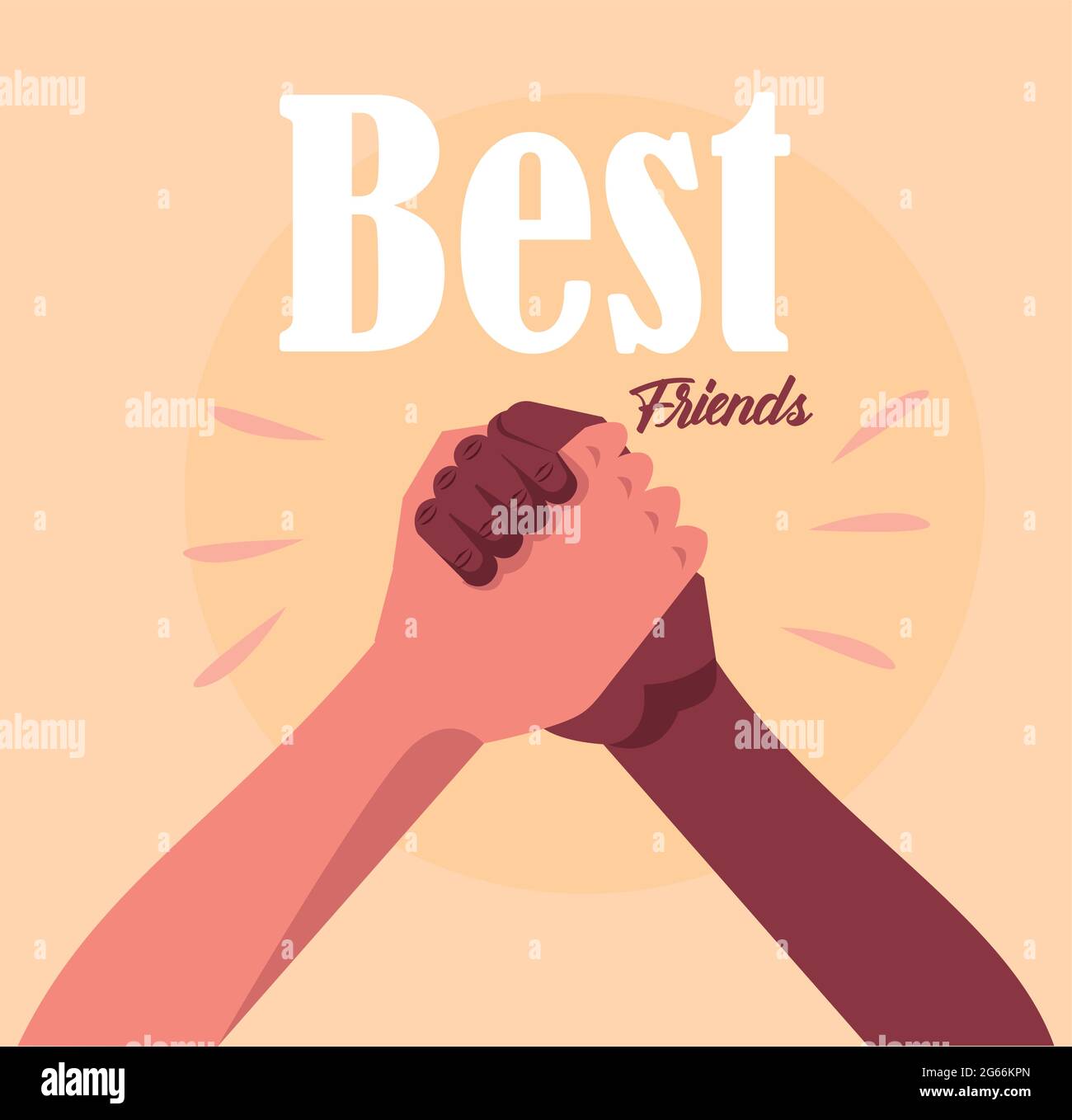 International best friends day Stock Vector Images - Alamy