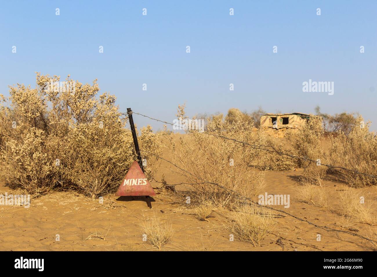 Tanot-Longewala Border Jaisalmer Stock Photo - Alamy