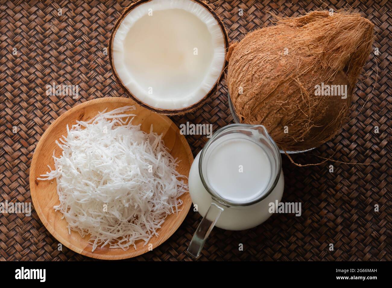Coconut products hi-res stock photography and images - Alamy