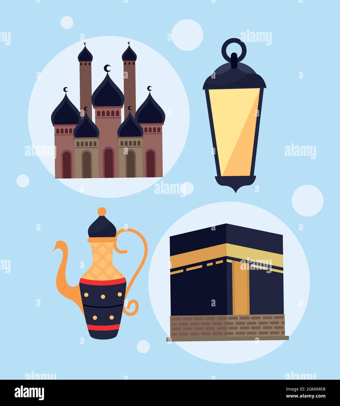 four hajj mabrour icons Stock Vector Image & Art - Alamy
