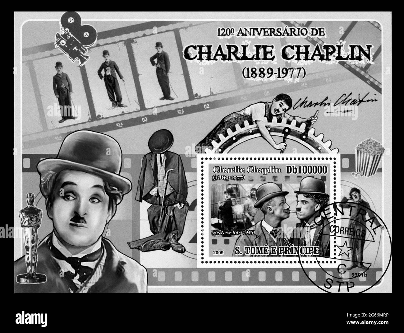 Charlie chaplin drawing hi-res stock photography and images - Alamy