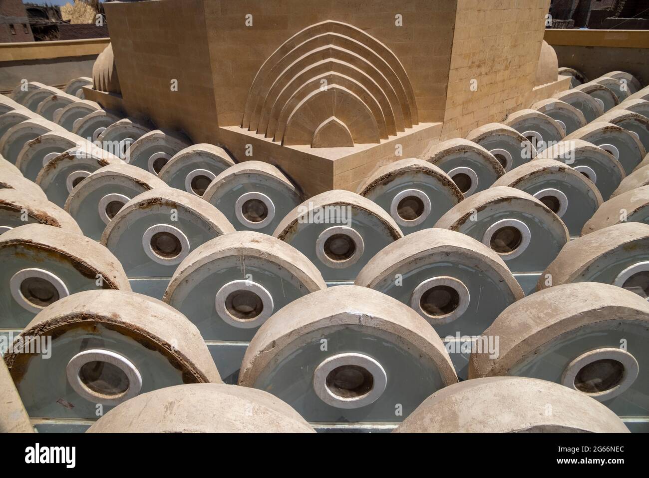 Abu al Stait Mosque, Basuna, Sohag, Egypt Stock Photo - Alamy