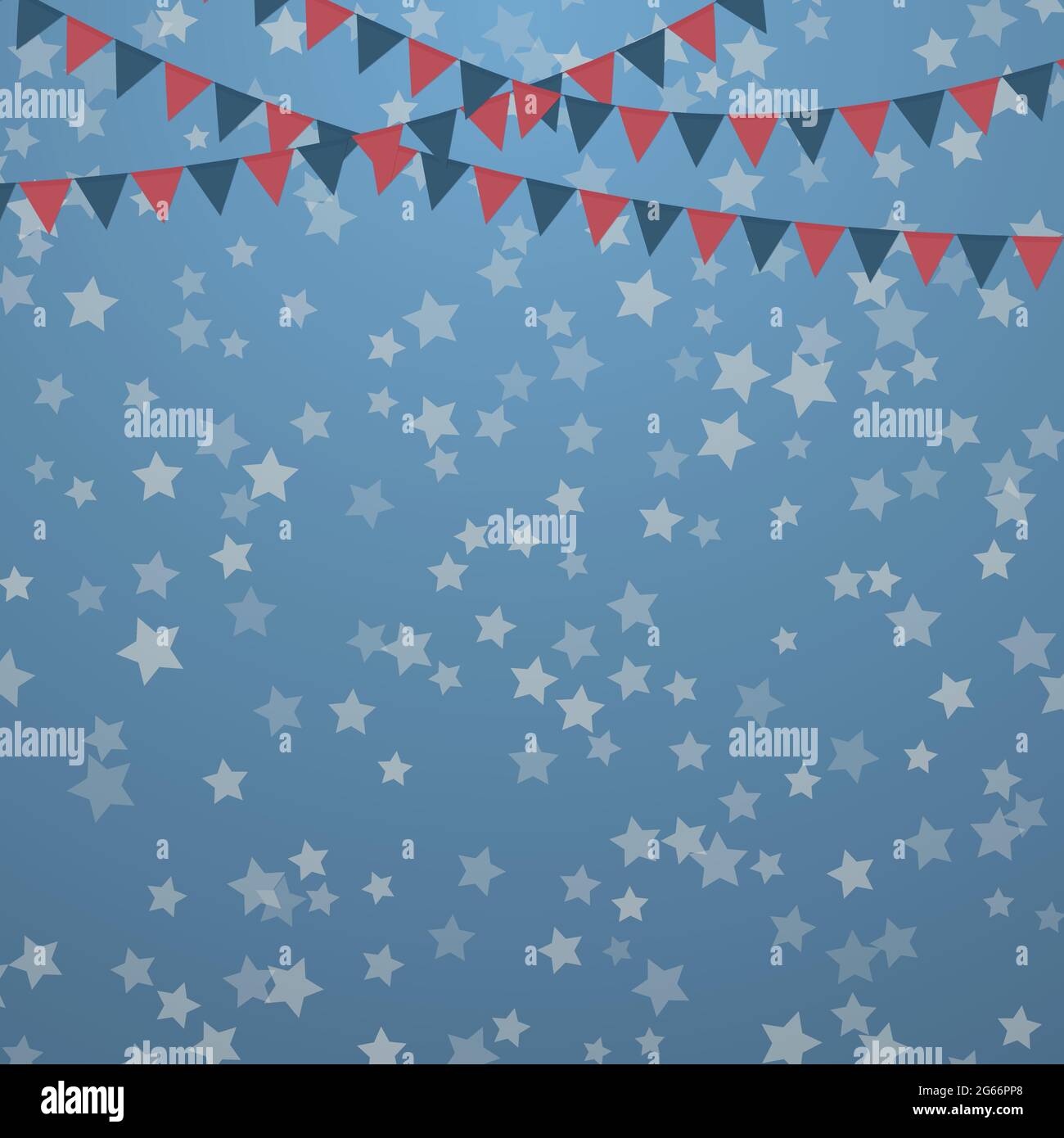 American patriotic vector illustration. July 4th Independence Day or ...