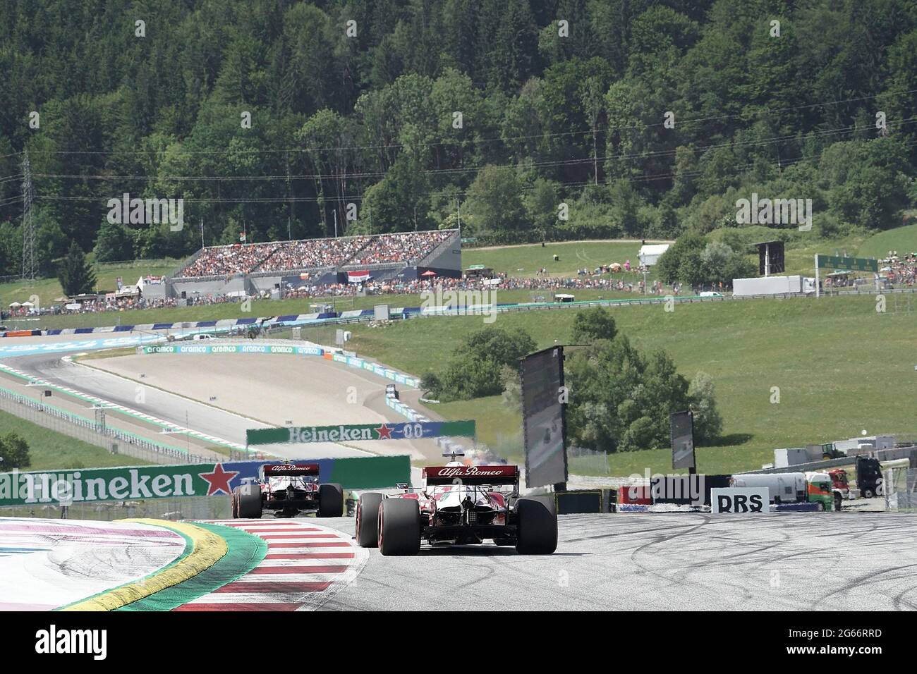 July 3rd, 2021, Red Bull Ring, Spielberg, Formula 1 BWT Grosser Preis von Osterreich 2021, in ...