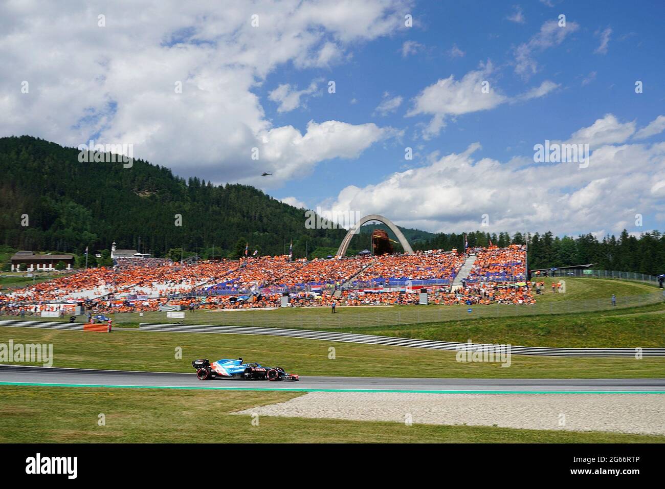 July 3rd, 2021, Red Bull Ring, Spielberg, Formula 1 BWT Grosser Preis von Osterreich 2021, in ...