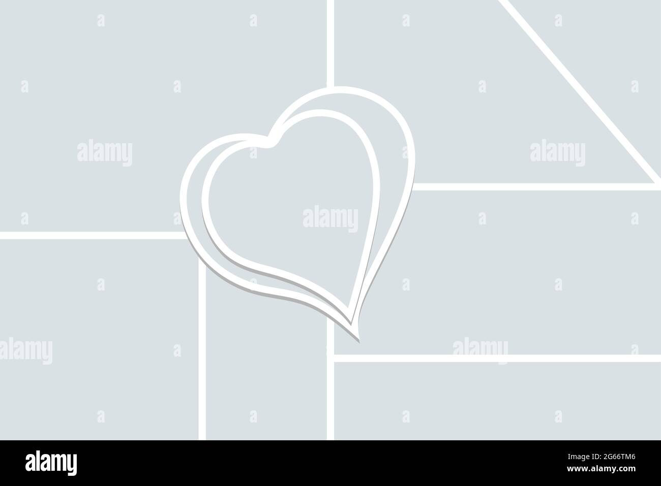 Abstract mood board template for presentation design, collage of ...