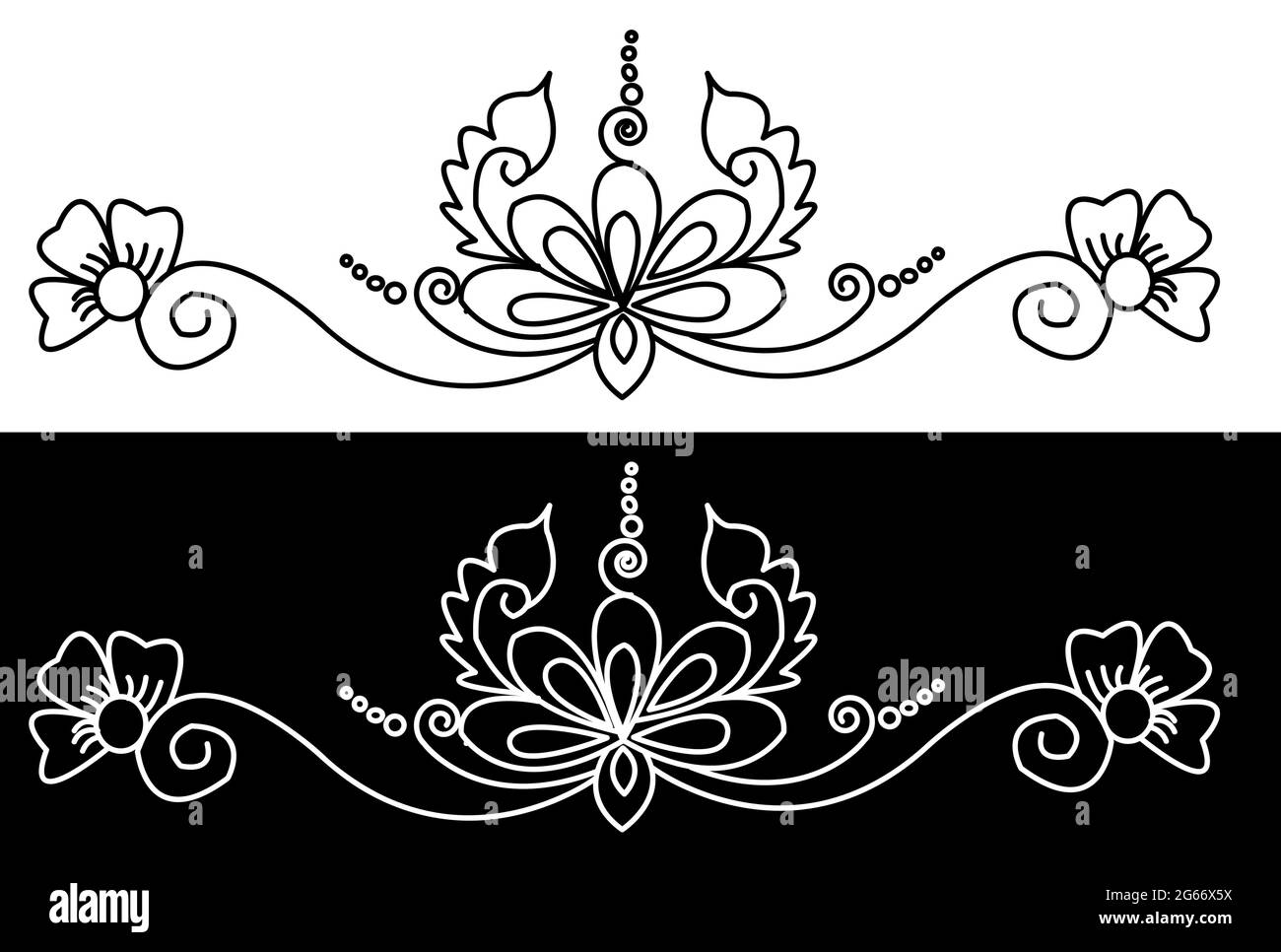 Indian Design Border