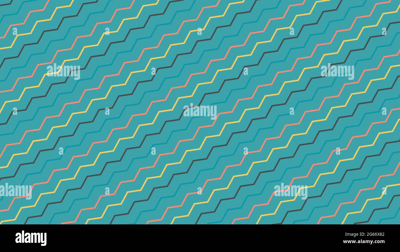 Abstract seamless pattern , zig zag waves, Zig zag wave pattern, wave ...