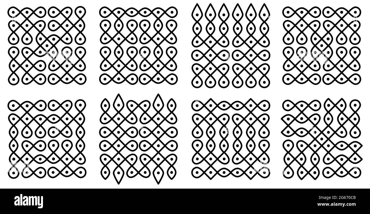 Tippudu Muggulu Borders