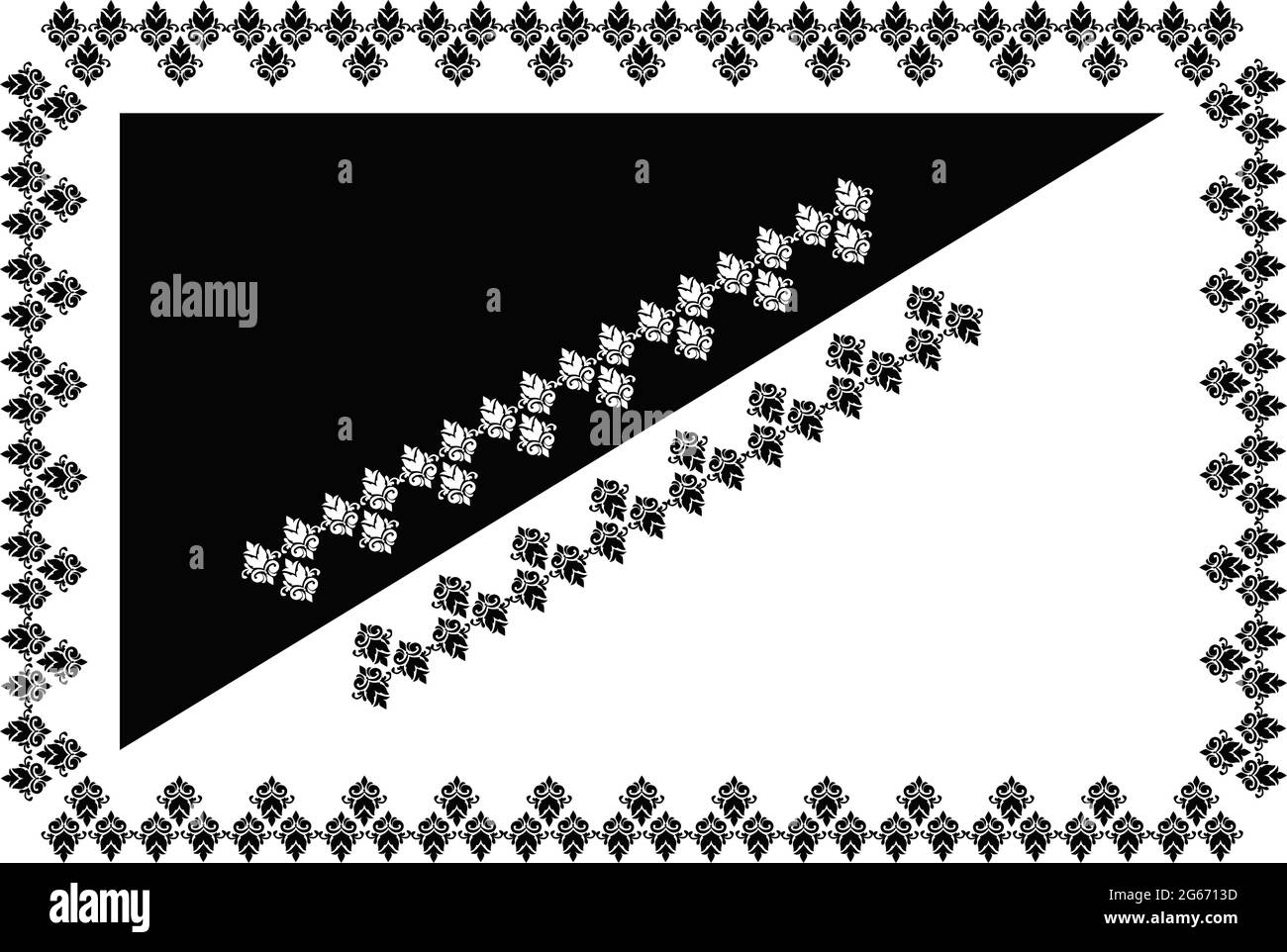 Rectangle border design concept of indian traditonal and cultural ...